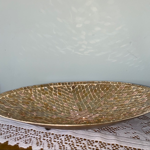 Kitchen | Gold Color Plate Display Plate | Poshmark